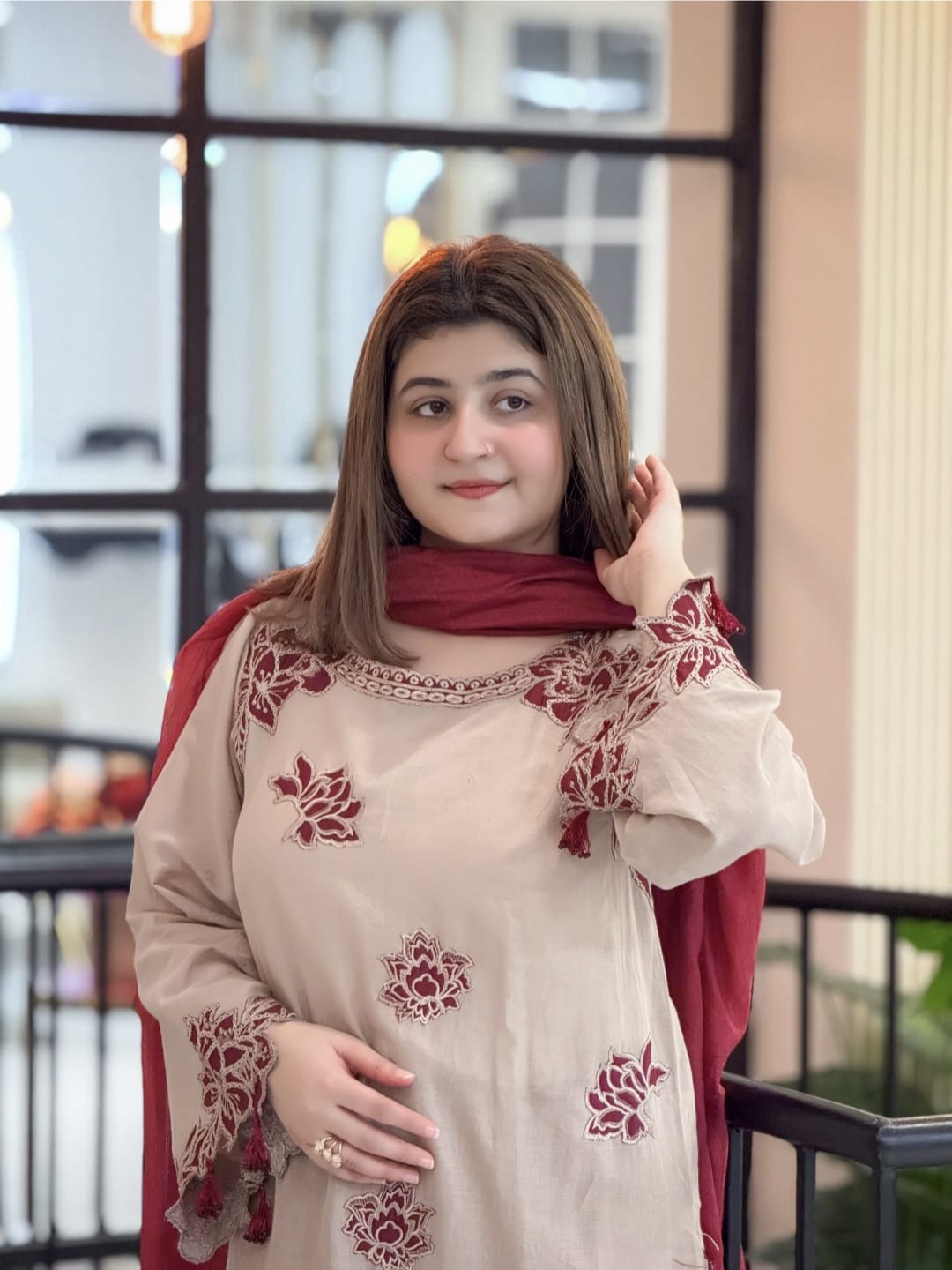 Maroon & Cream Collection 2026 – StyleByshe
