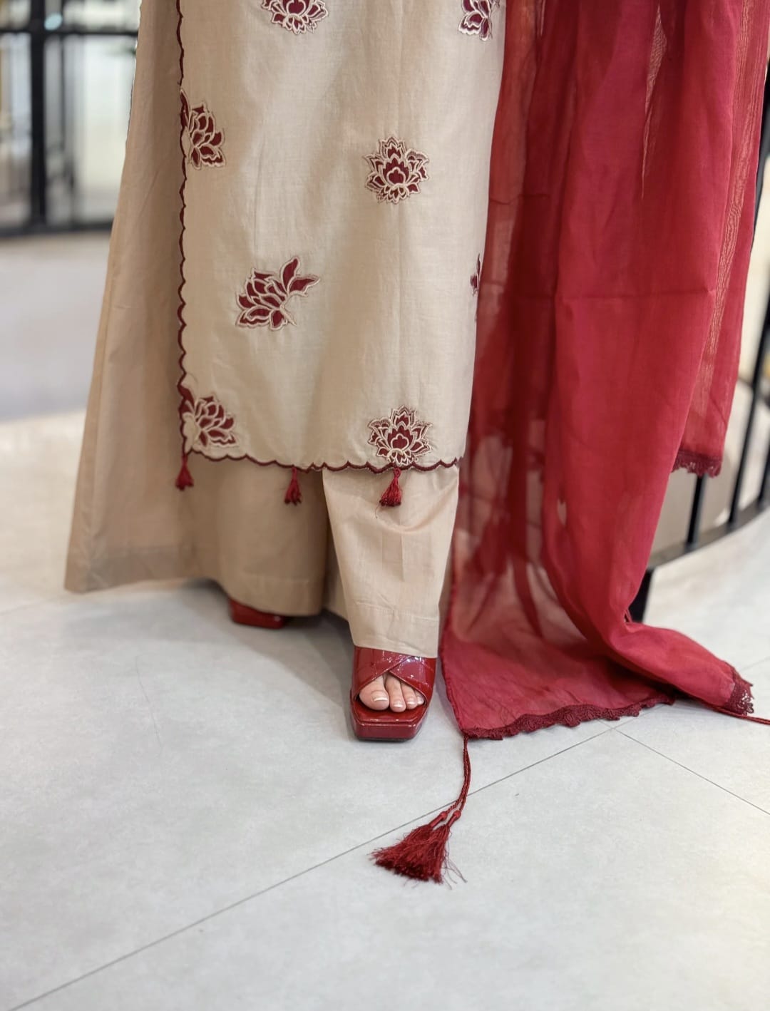 Maroon & Cream Collection 2026 – StyleByshe